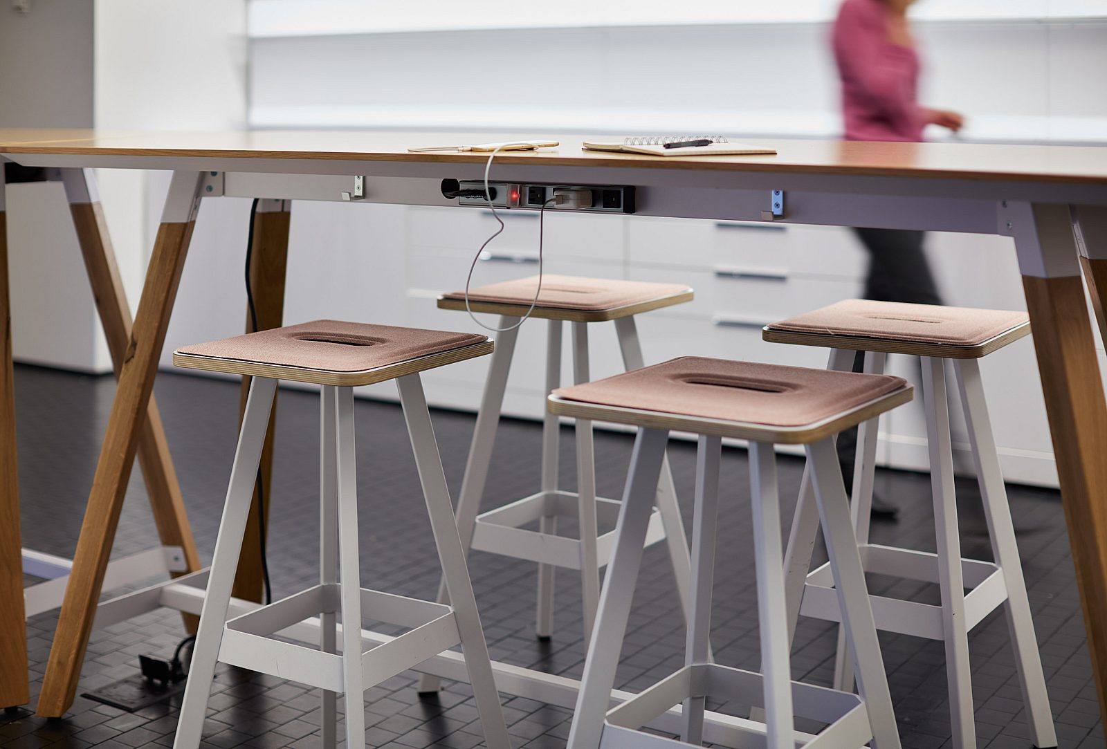 G|M Business Interiors | Rockwell Unscripted® Tall Tables