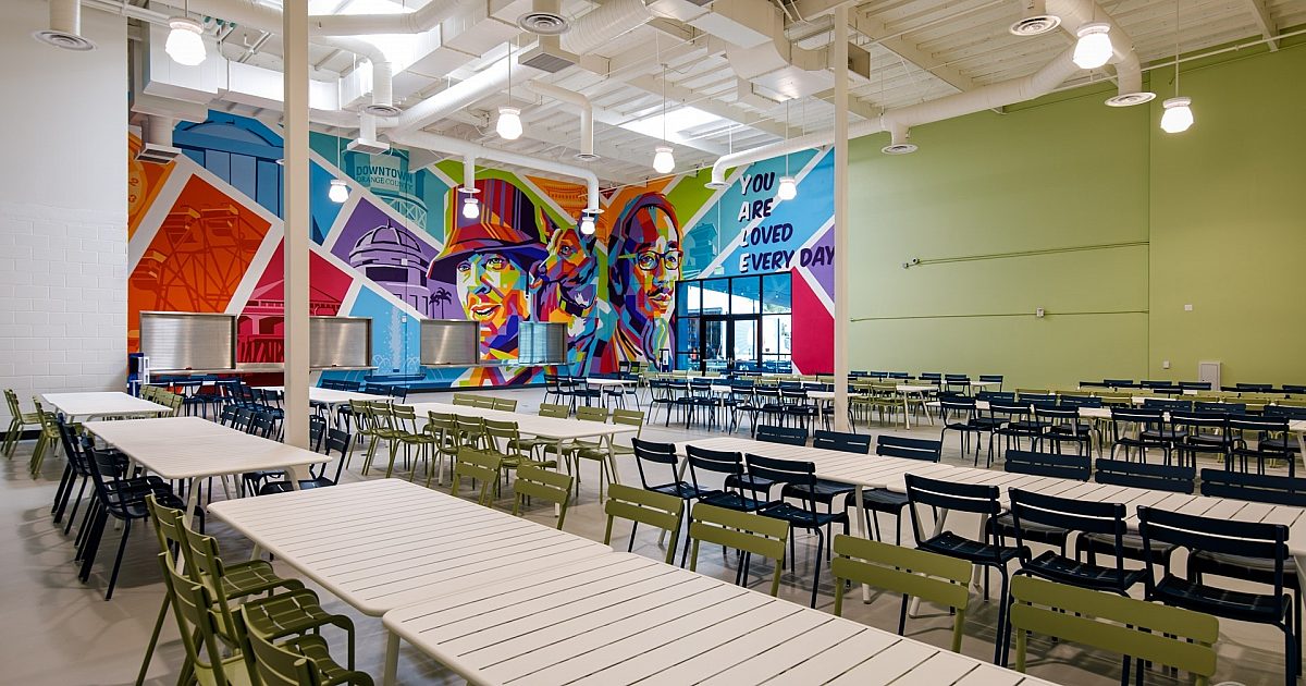 G|M Business Interiors | Orange County Homeless Shelter
