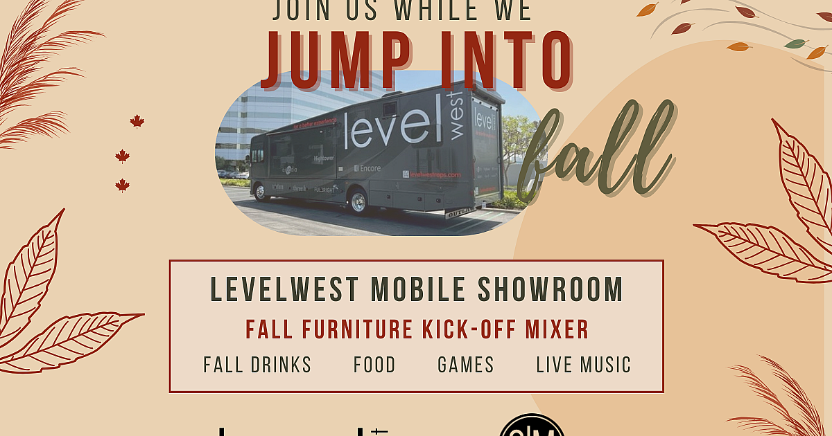 G|M Business Interiors | Jump Into Fall LevelWest Reps A+D Event