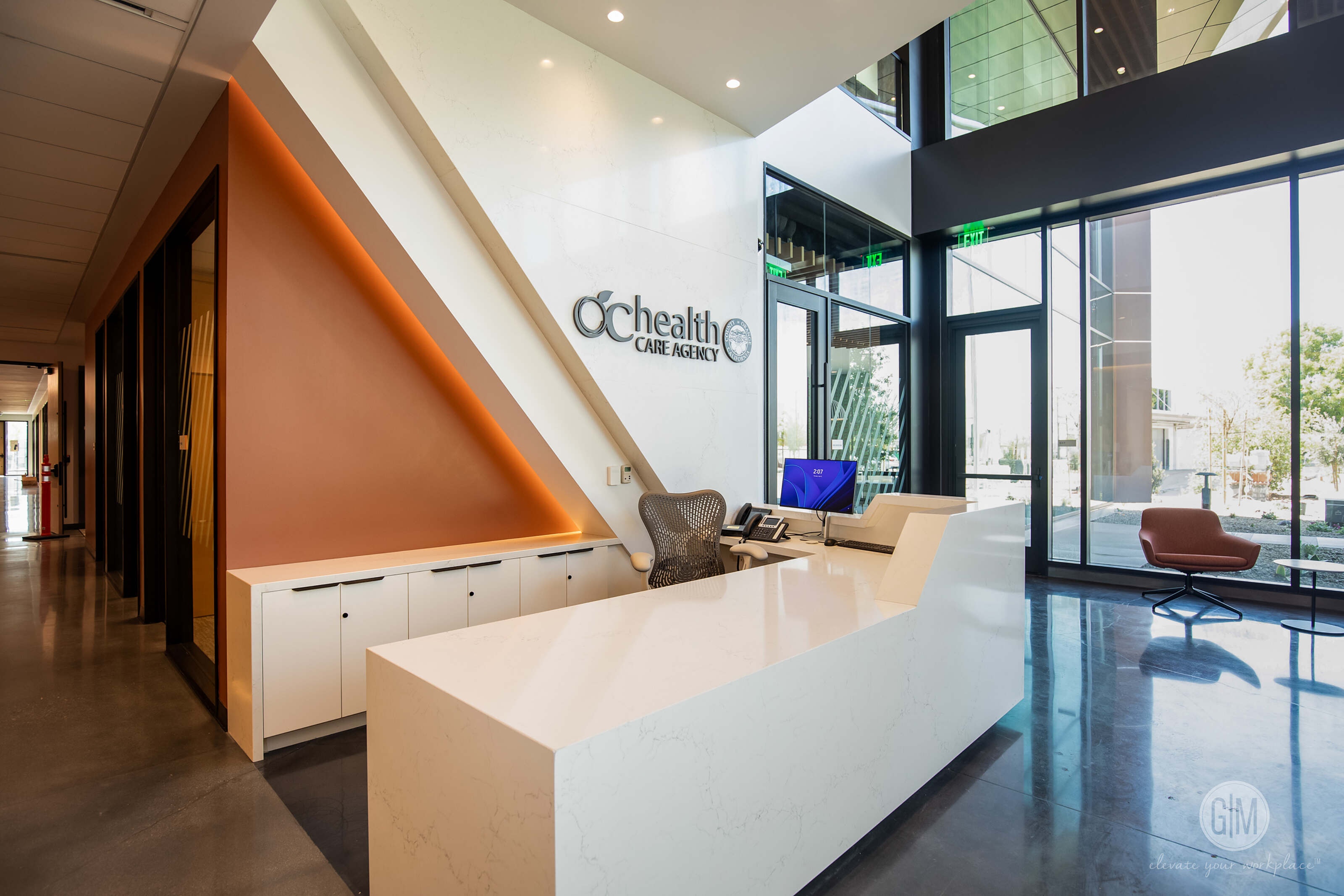 G|M Business Interiors | Orange County Health Care Agency
