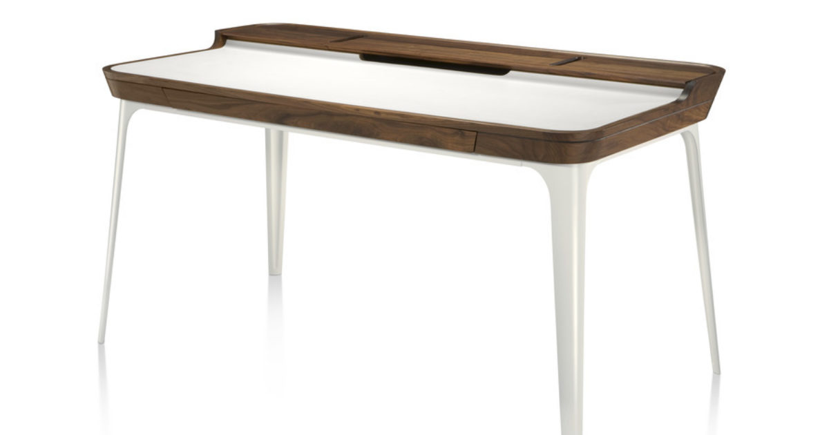 G|M Business Interiors | Airia Desk and Media Cabinet