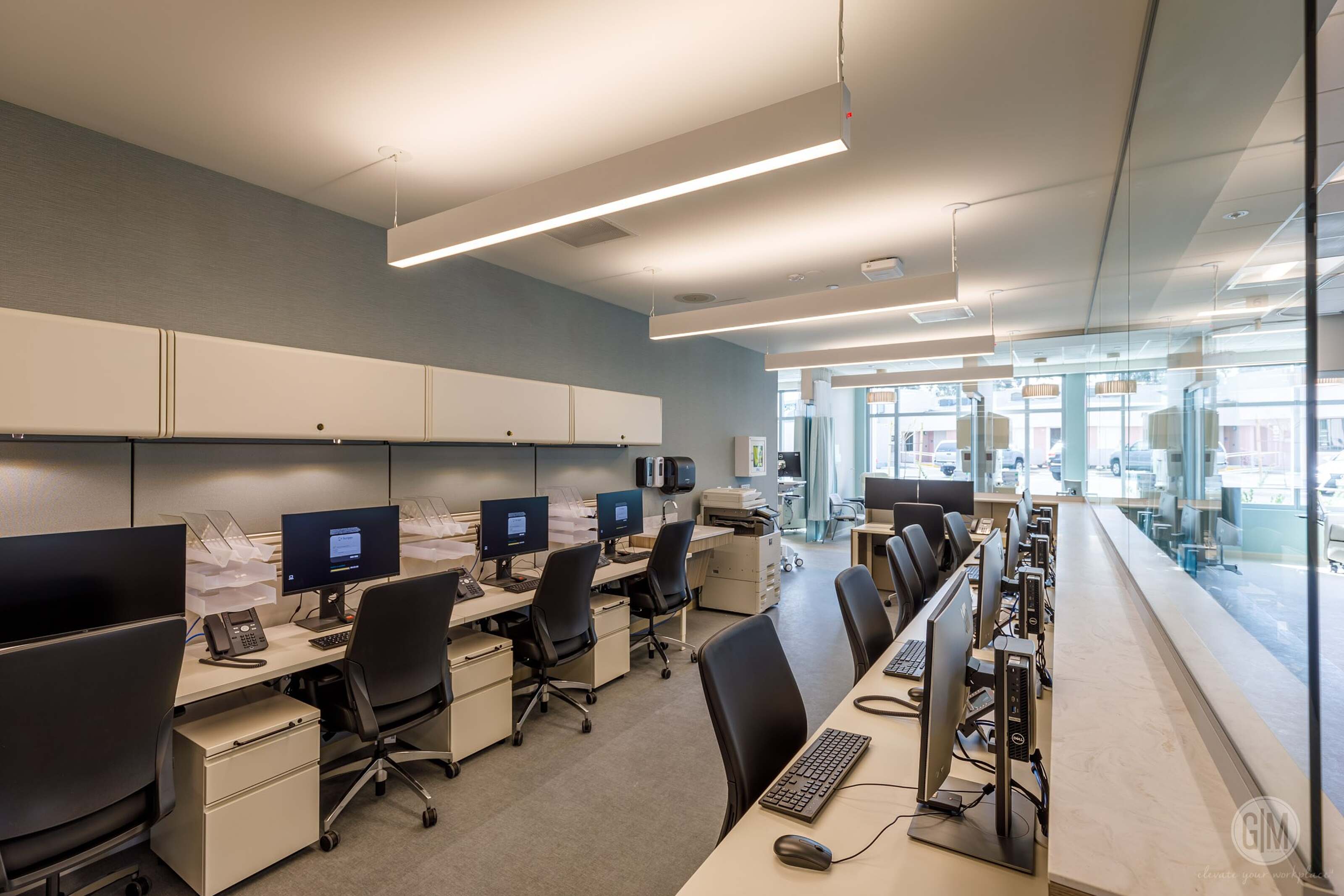 G|M Business Interiors | Scripps Cancer Center, Santa Fe Drive