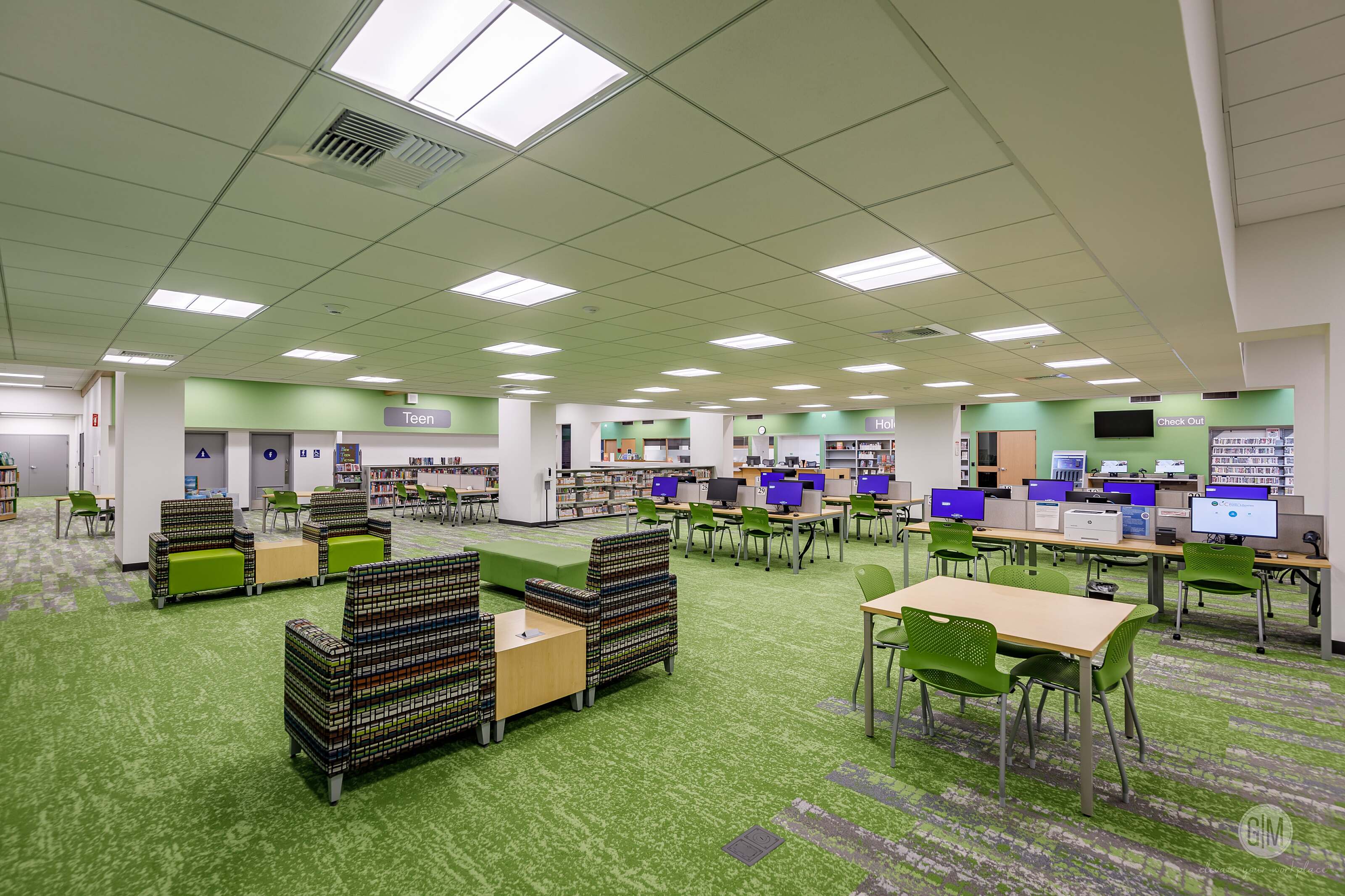 G|M Business Interiors | Westminster Library