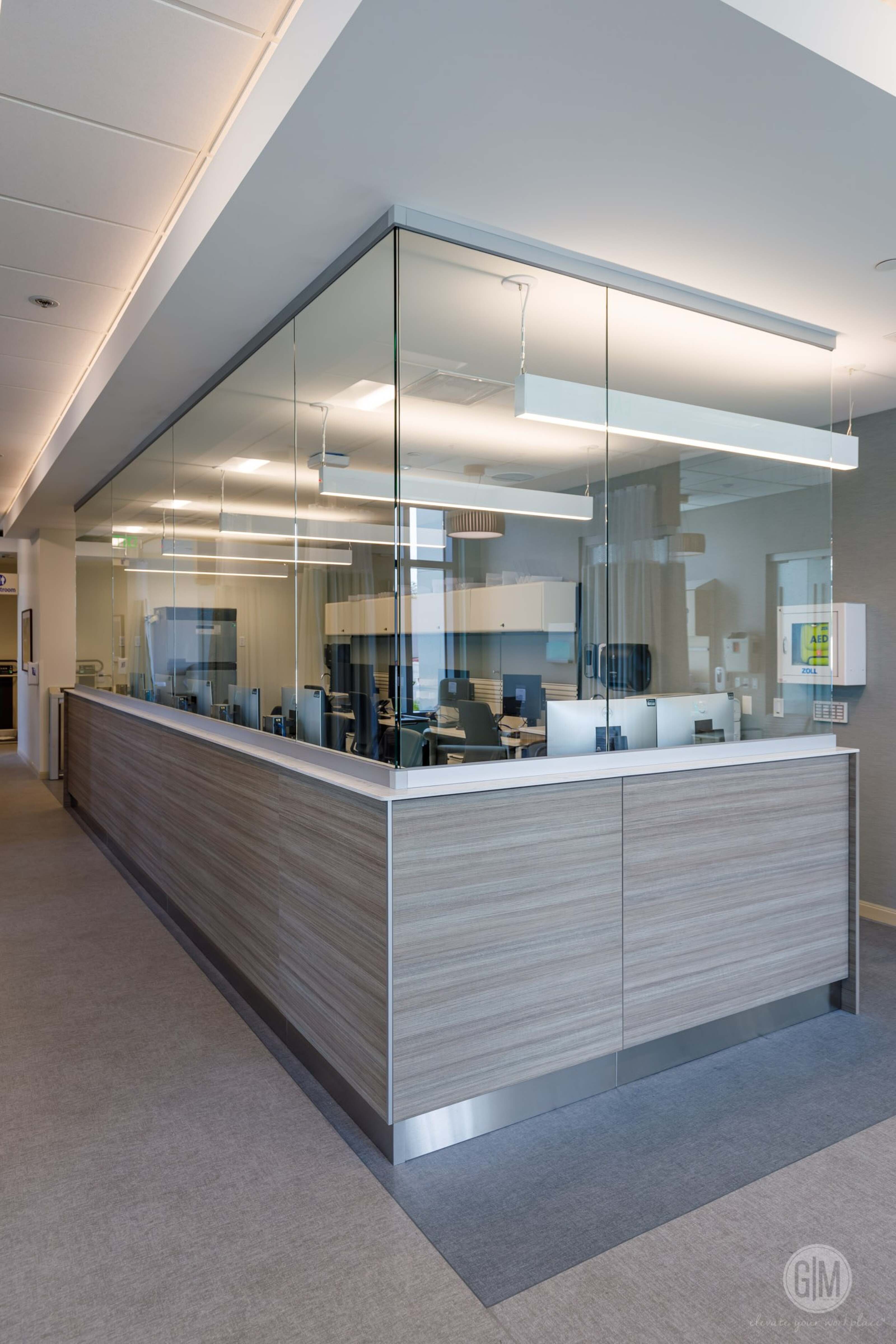 G|M Business Interiors | Scripps Cancer Center, Santa Fe Drive